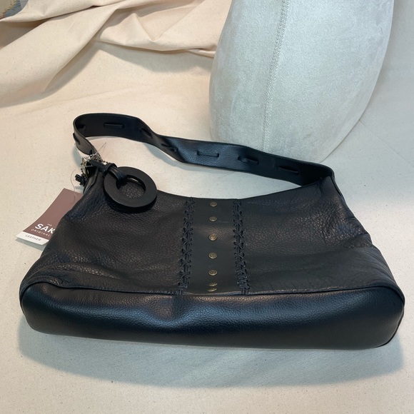 The Sak | Bags | Nwt The Sack Black Leather Shoulder Bag | Poshmark
